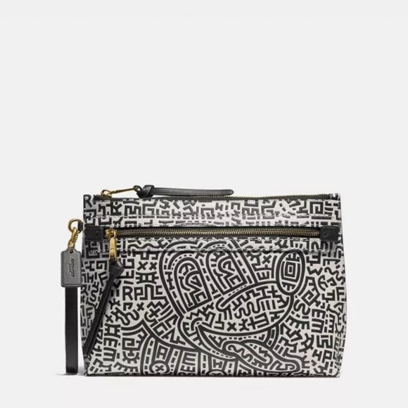 Coach | Bags | Coach X Keith Haring Mickey Academy Pouch Bag | Poshmark